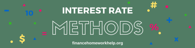 Understand the Effective Interest Rate Method | Finance Homework Help